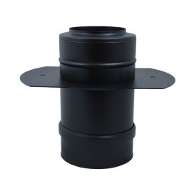 4" Boat Deck Plate Matt Black