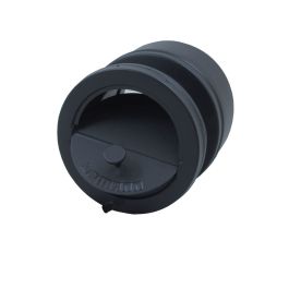 6" Twin Wall Draught Stabiliser - Matt Black