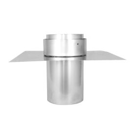 5 inch (125mm) Chimney Register Plate Adaptor - Ultraflex